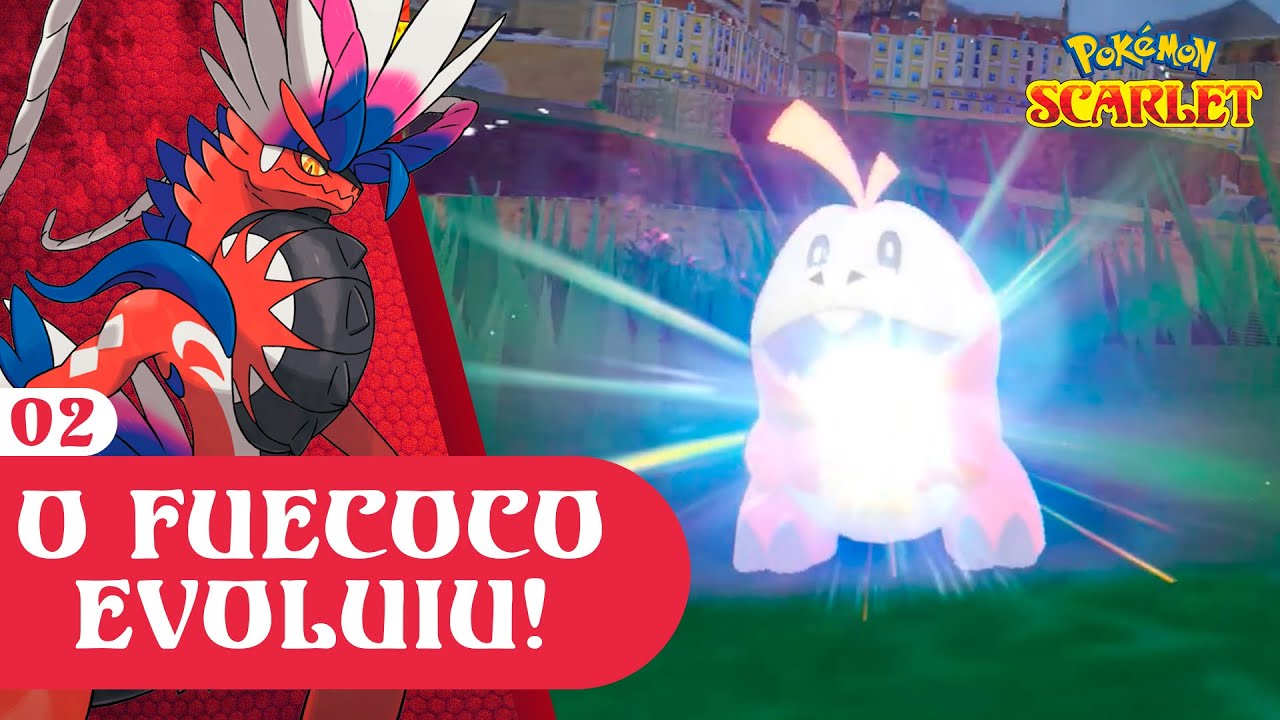 ENCONTREI UM POKÉMON LENDÁRIO E A EVOLUÇÃO DO FUECOCO!! Ep. 02 - YouTube