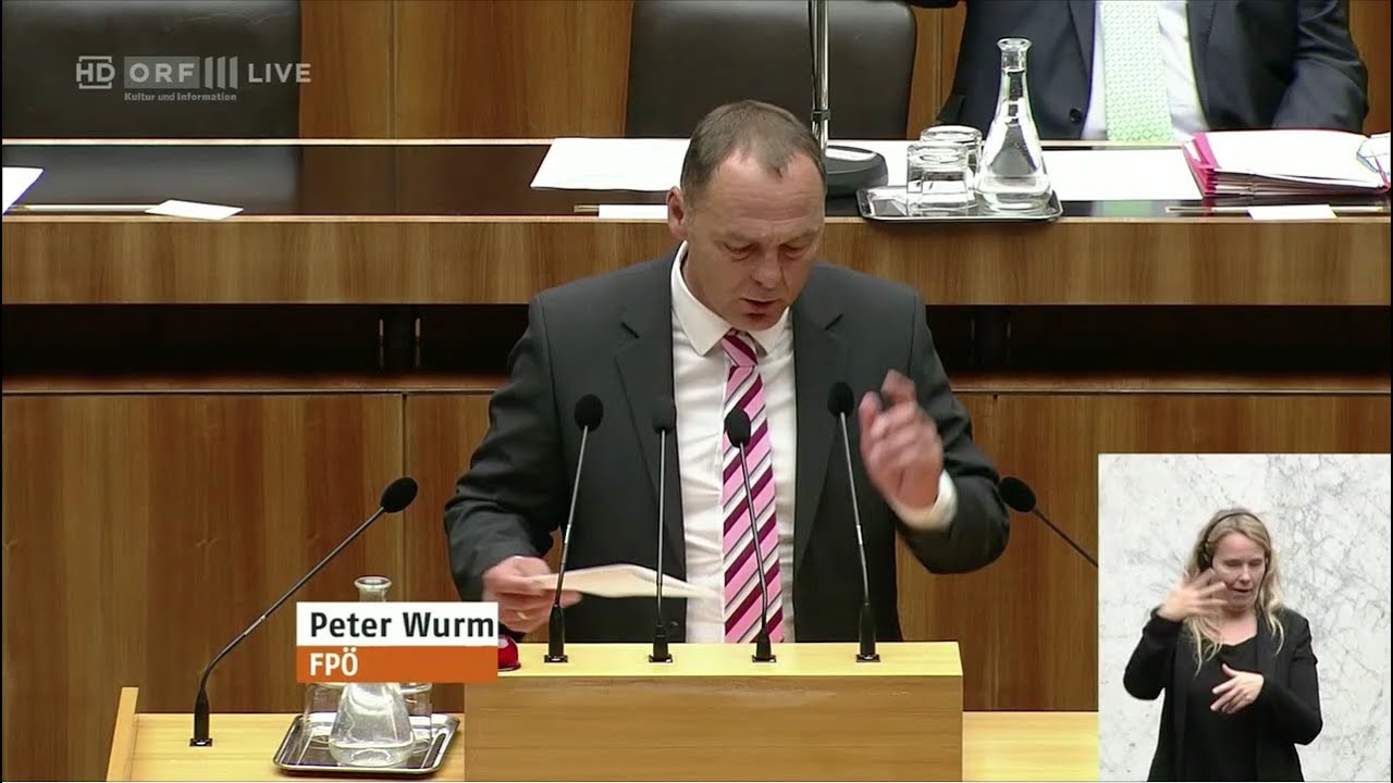 Peter Wurm - Arbeitsmarktpolitik-Finanzierungsgesetz - 17.6.2015 - YouTube
