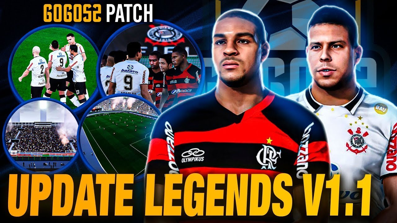 PES 2021 - GOGOSZ PATCH LEGENDS - V1.1 : TIMES CLÁSSICOS COM FACES /KITS /CHUTEIRAS /ESTÁDIOS EM ...