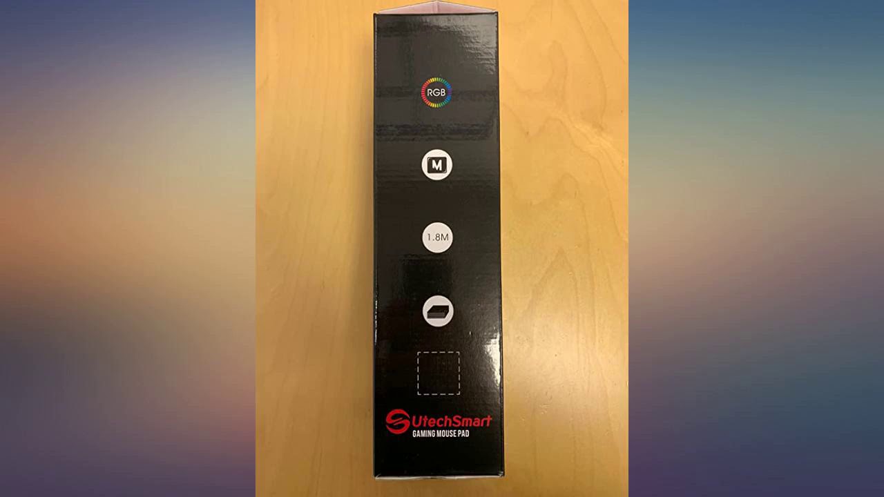 RGB Gaming Mouse Pad, UtechSmart Large Extended Soft Led Mouse Pad with ...