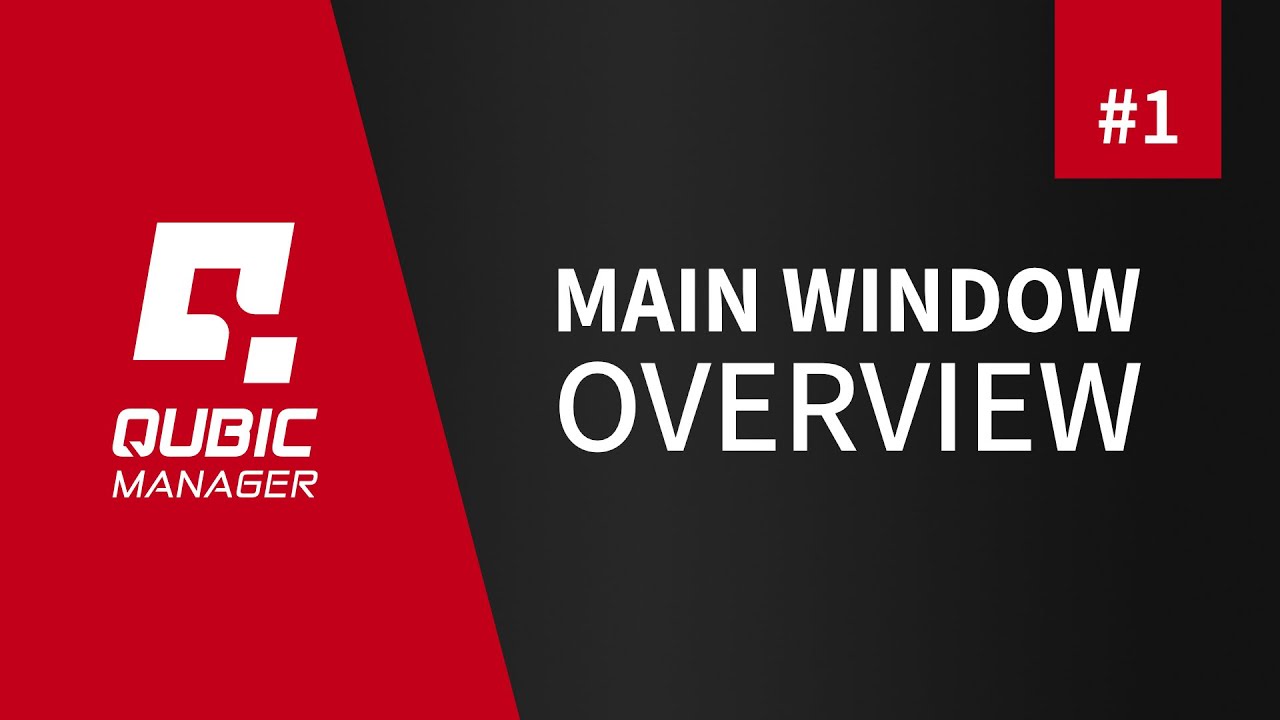 Main Window Overview - Video Tutorial #1 - YouTube