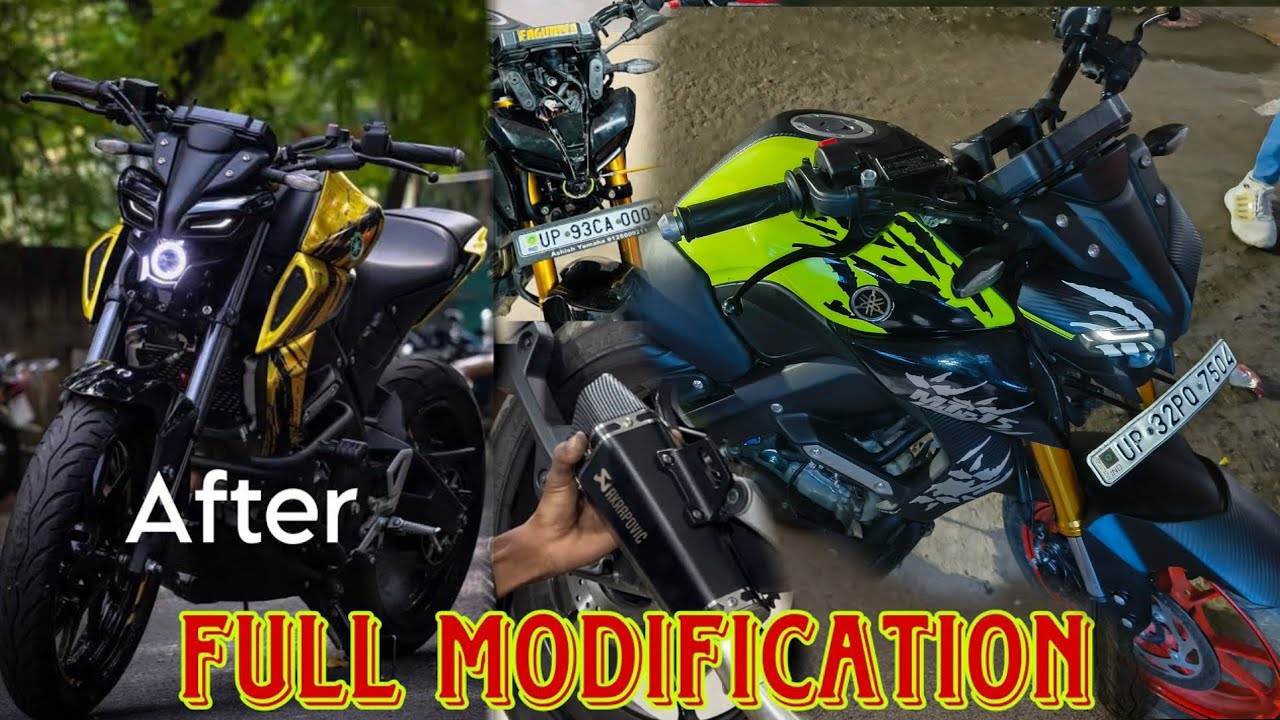 MT15 FULL MODIFICATIONS || ONE AND ONLY IN INDIA || BEST MT15 ...