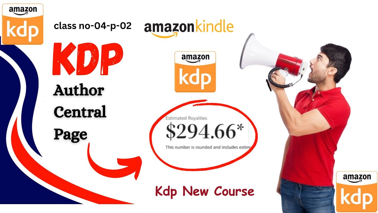 how to create author central page | find author central pegs of amazon ...