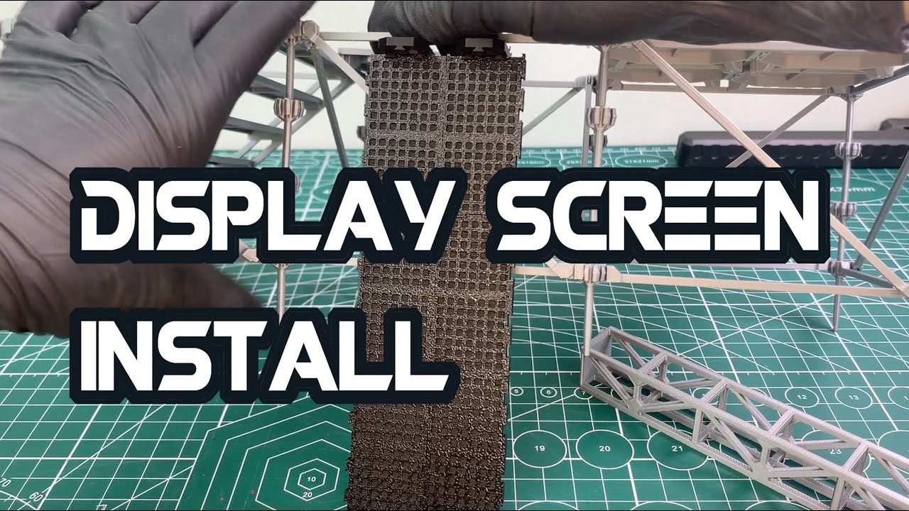 Stage Model Display Screen Introduction & Installation - YouTube
