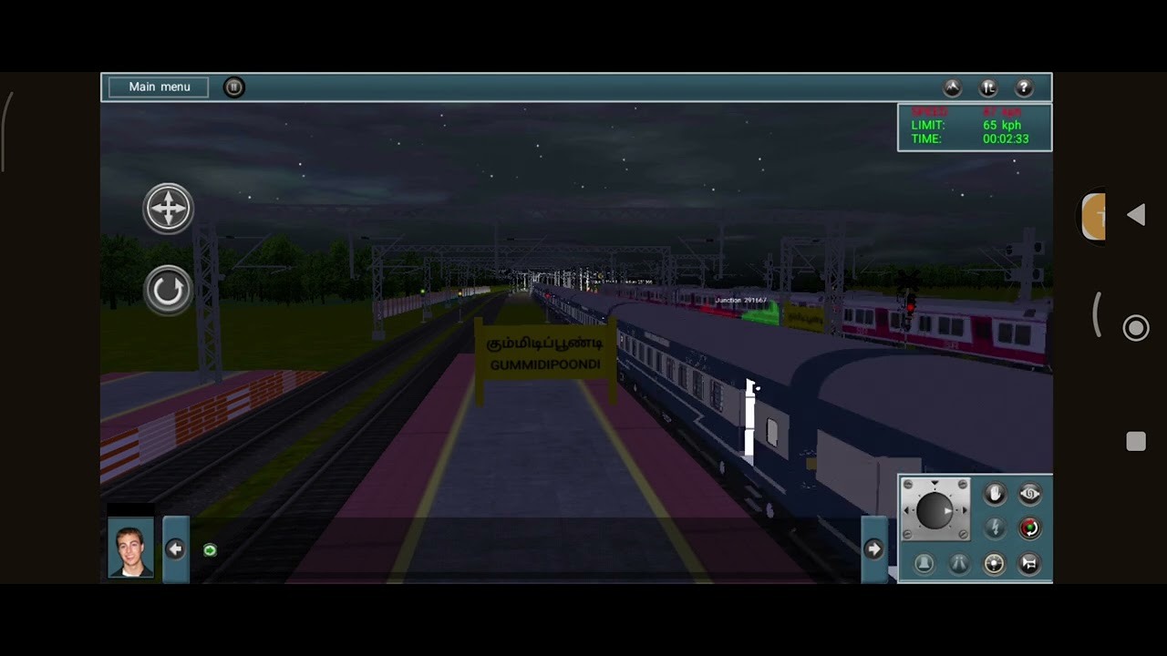 Trainz Android Gummidipoondi crossings 4 - YouTube