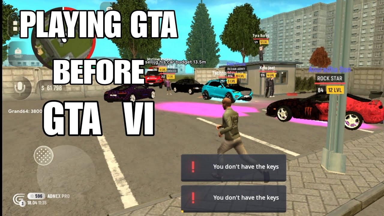 GRAND MOBILE RP LIFE SIMULATOR GAMEPLAY - YouTube