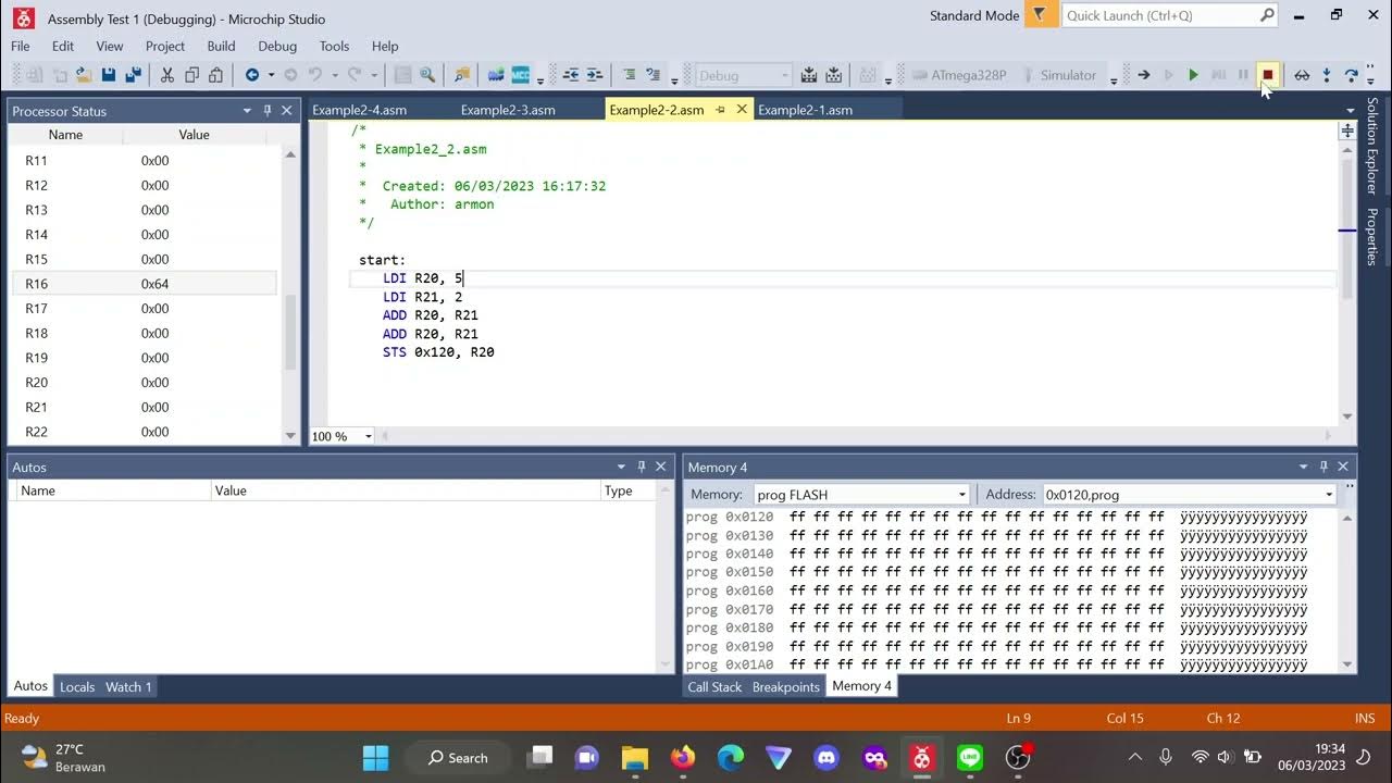 AVR Studio (Microchip Studio) Demonstration - YouTube