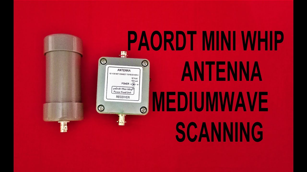 PaOrdt Mini Whip Antenna Medium Wave Scannıng - YouTube