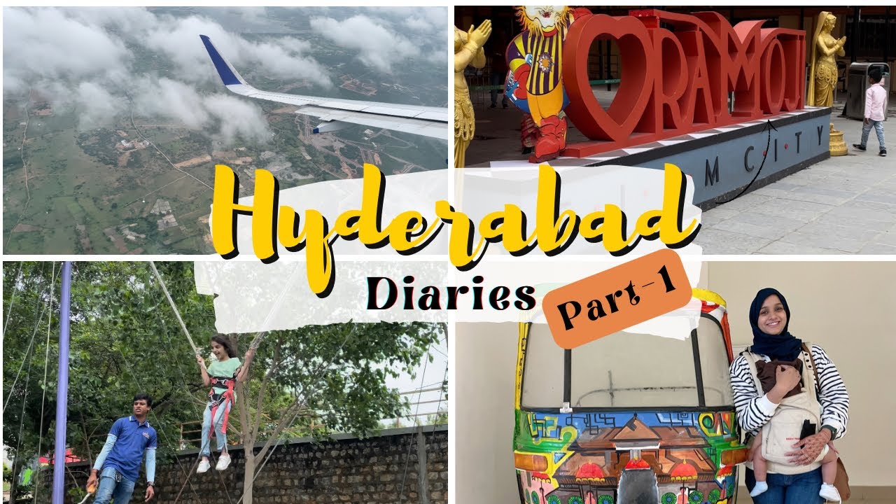 Hyderabad Vlog - Part 1 • Vacation 2022 • Zeba Diaries - YouTube