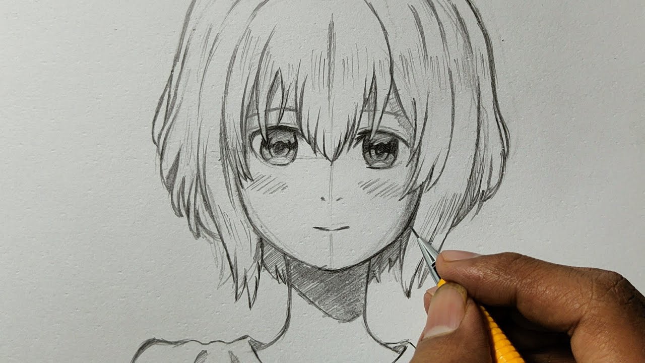 Shouko Nishimiya drawing tutorial video from anime A Silent Voice | how ...