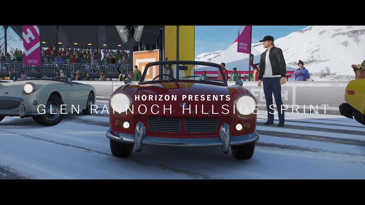 Forza Horizon 4 - Glen Rannoch Hillside Sprint - Triumph Spitfire - YouTube