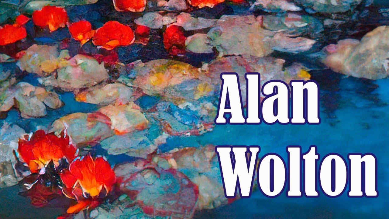 Alan Wolton - artist Алан Уолтон - художник - YouTube