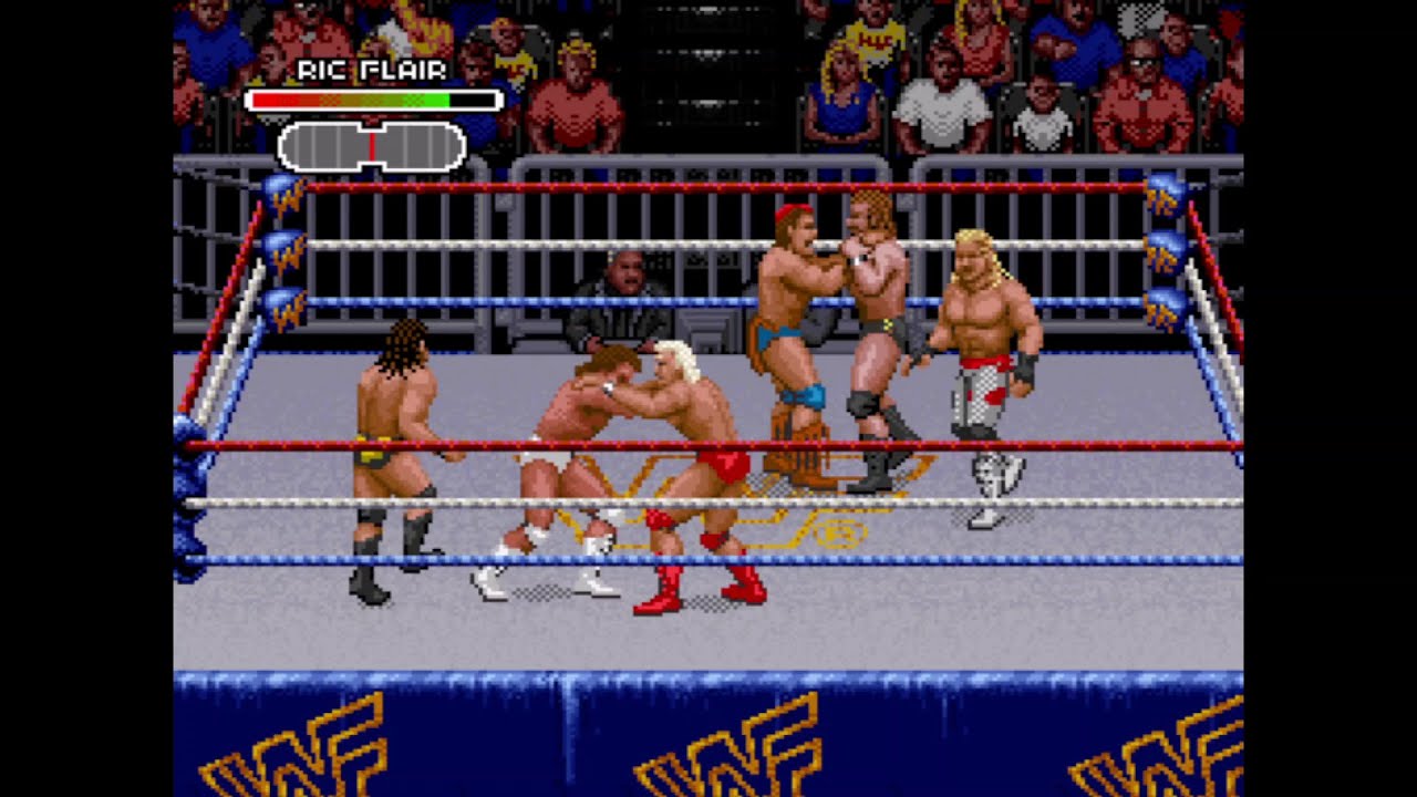 WWF Royal Rumble SNES 1993 Full Match Ep2 - YouTube