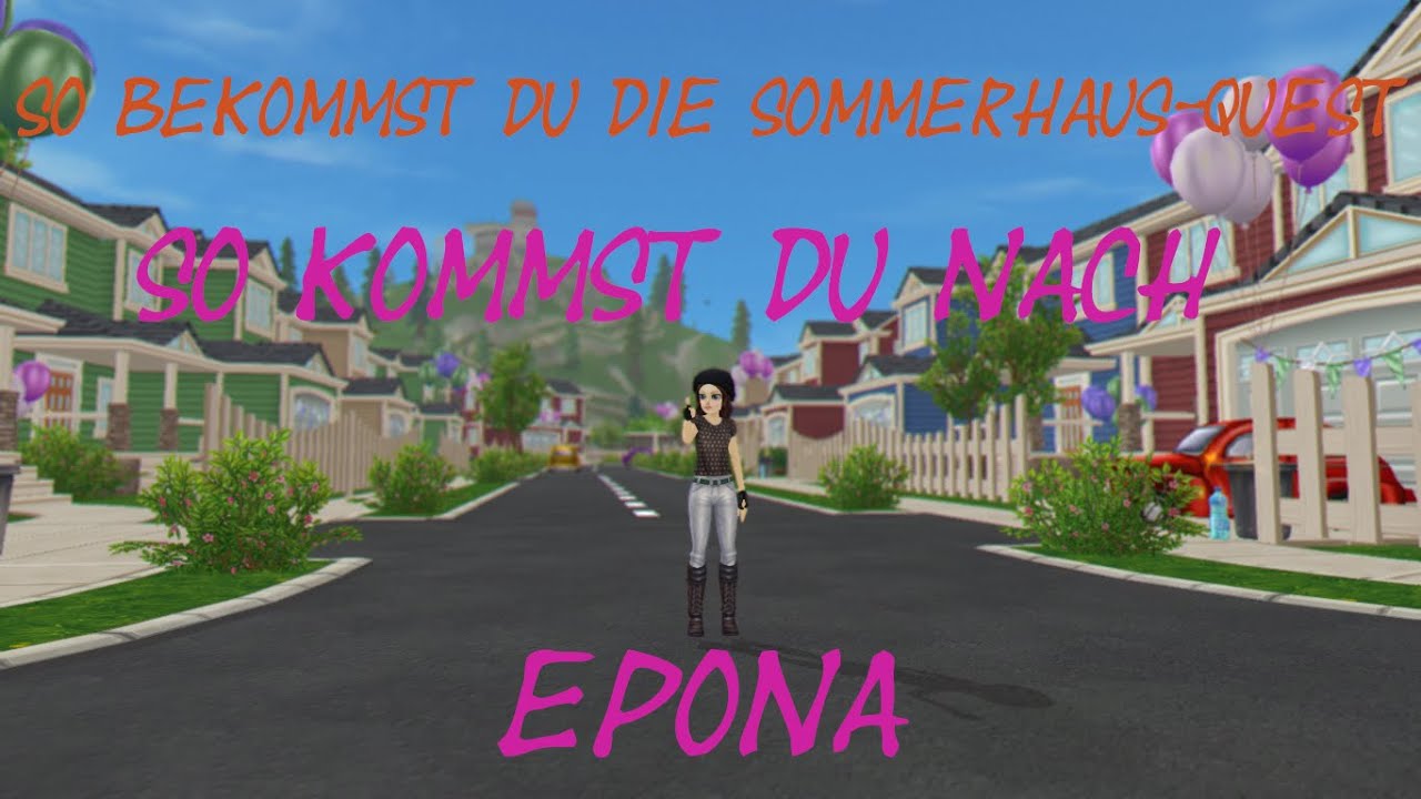 Wie bekommt man die Sommerhaus-Quest? Wie kommt man nach Epona?sso ...