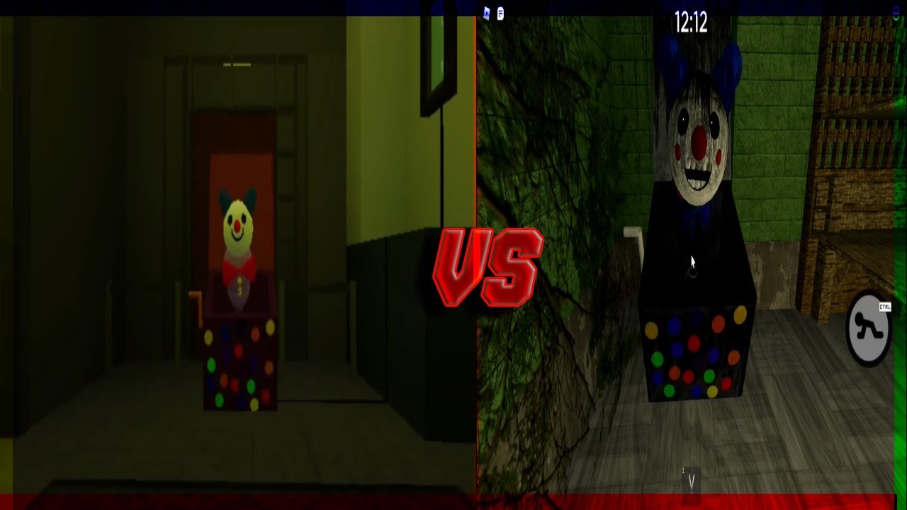 Roblox Piggy: The Result Of Isolation jester Concept VS Clown Box ...