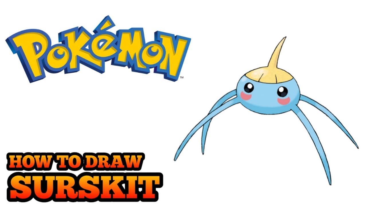 How To Draw Pokemon | Surskit - YouTube