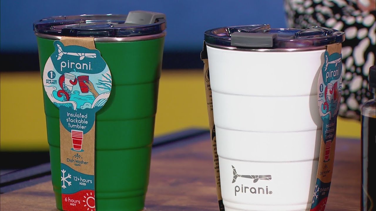 Drink More Water in the New Year with Pirani Cups - YouTube