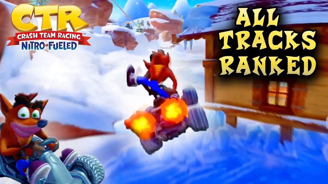 Ranking Every Track In Crash Team Racing: Nitro Fueled (CTR Courses ...