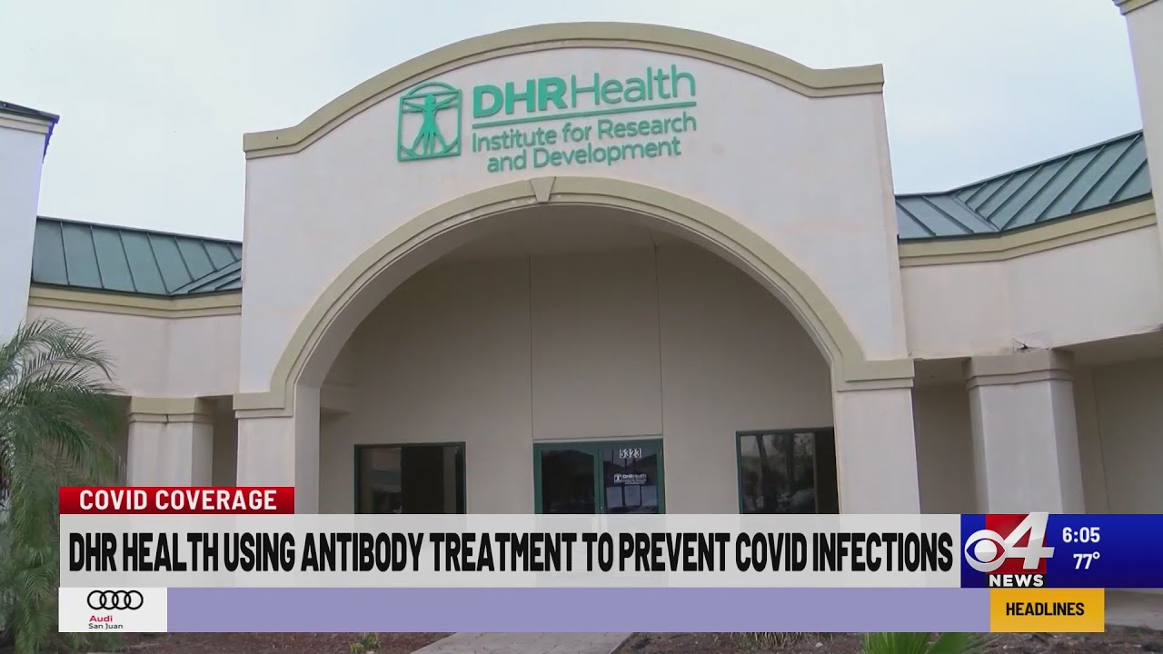 DHR Health antibody treatment to prevent COVID infections - YouTube