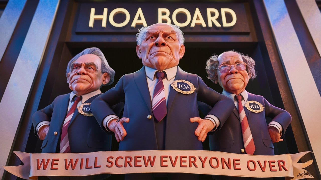 🚨 HOA Board's Shocking Strategy: We Will Screw Over Everyone and Get ...