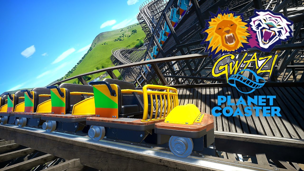 Gwazi | (Lion) POV - Busch Gardens Tampa (Planet Coaster) - YouTube