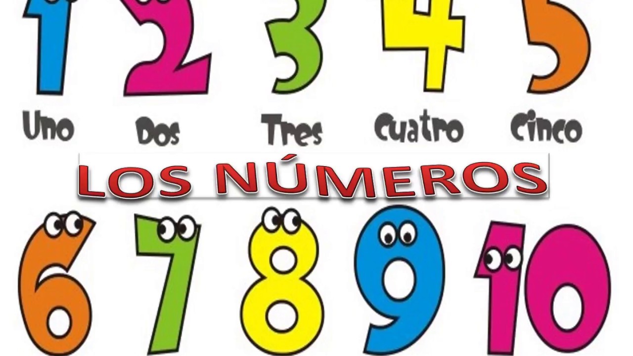 Los números en español - YouTube
