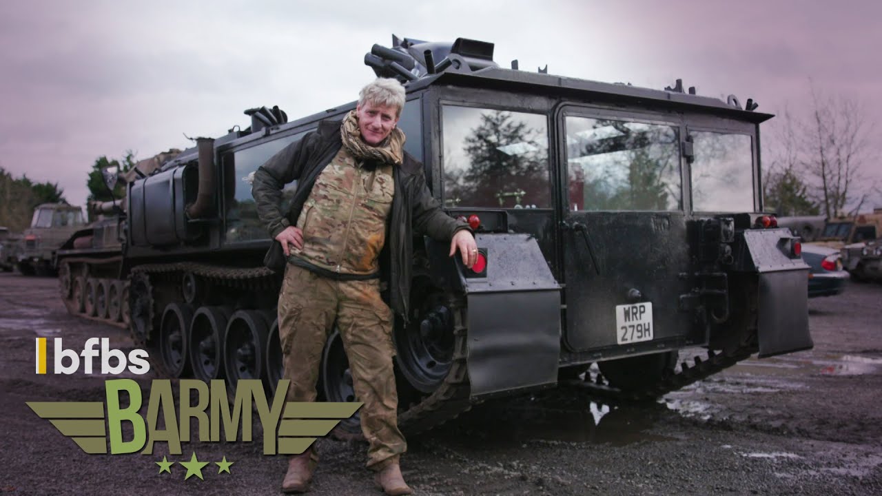 Meet the Man with a TANK HEARSE... | BARMY - YouTube