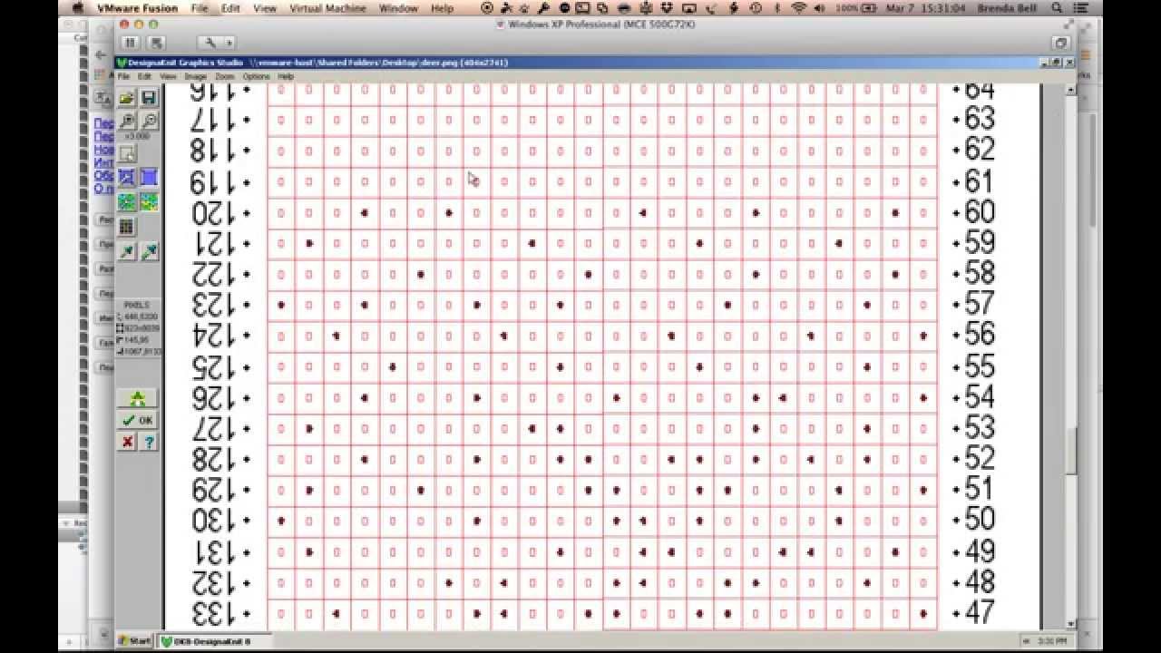 DesignAKnit Graphic Studio: Importing A Punchcard Image - YouTube