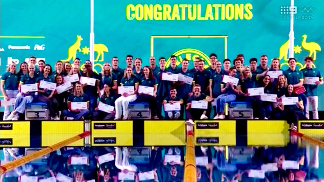 2024 Australian Olympic Swimming Team Announcement - YouTube