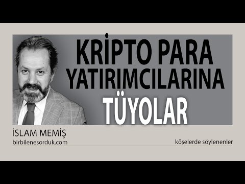 İslam Memiş, altın ve kripto para yatırımcılarına inanılmaz tüyolarda bulundu. birbilenesorduk.com