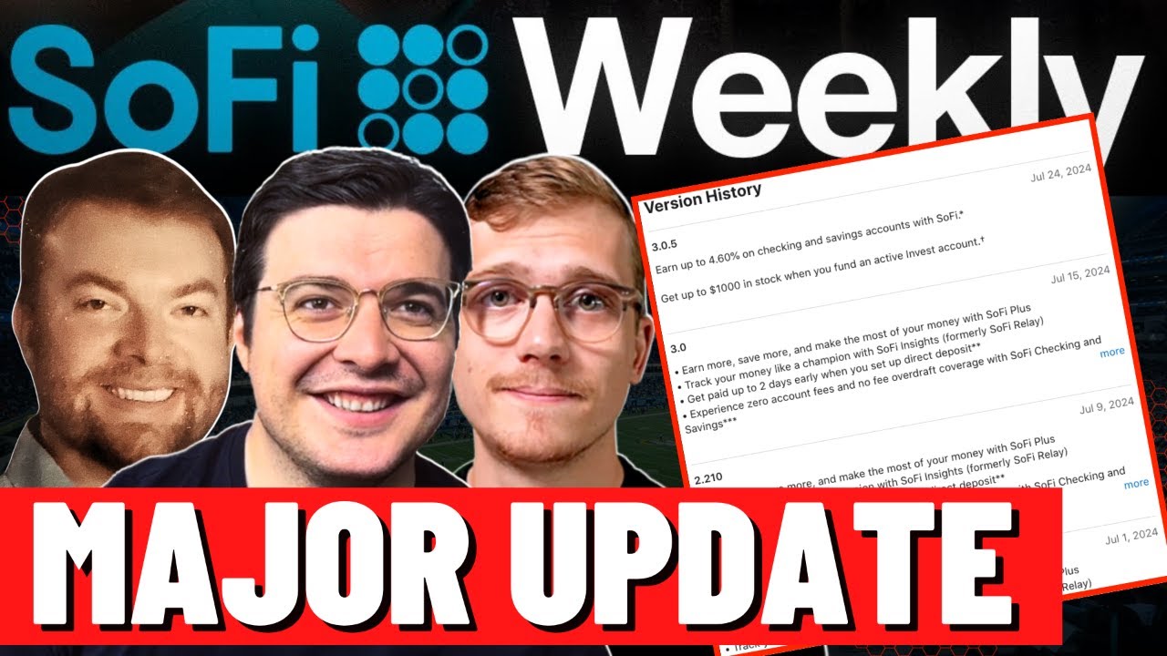 SOFI SECRETLY DROPS MAJOR UPDATE BEFORE EARNINGS | SOFI WEEKLY - YouTube