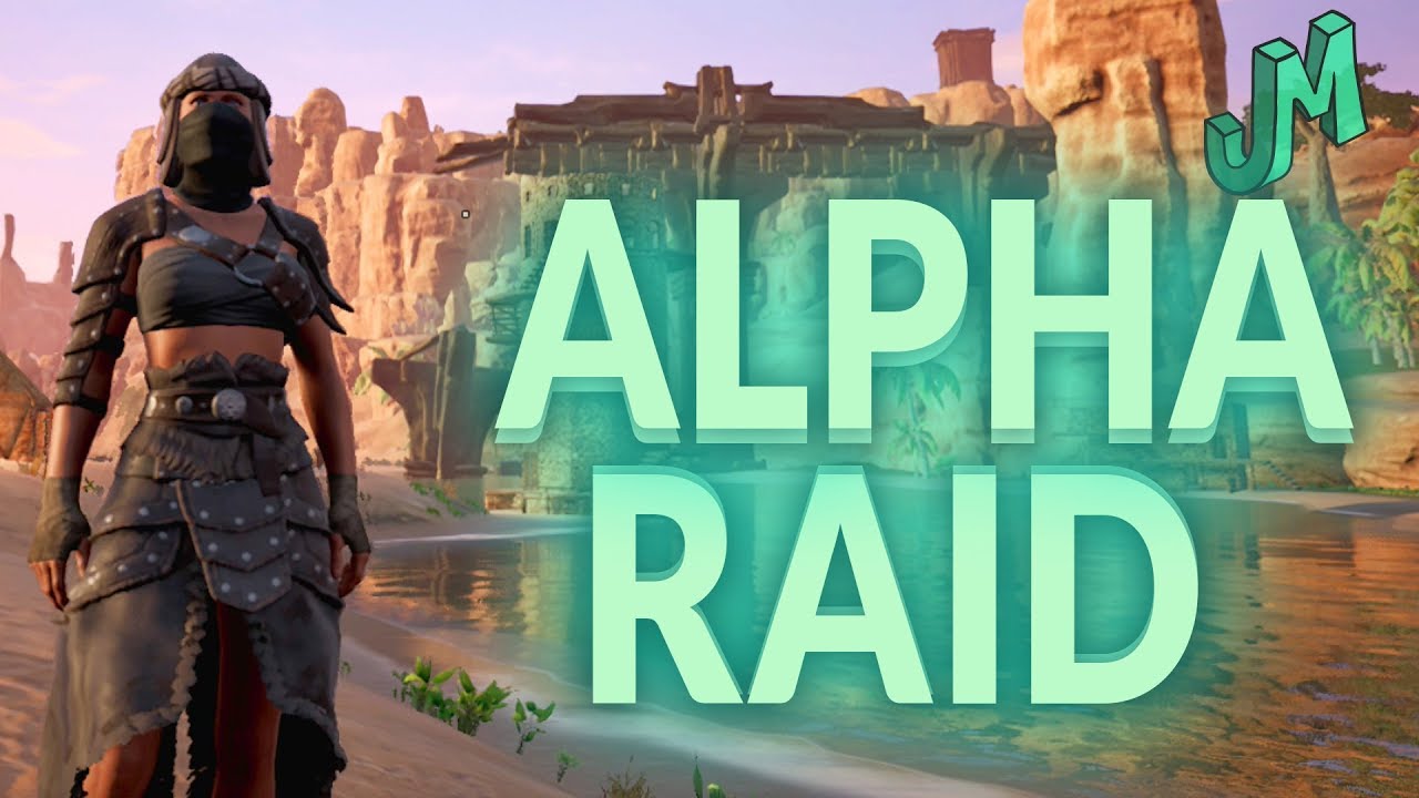 ⚱ ALPHA RAID 🍇 Conan Exiles PvP Official - YouTube