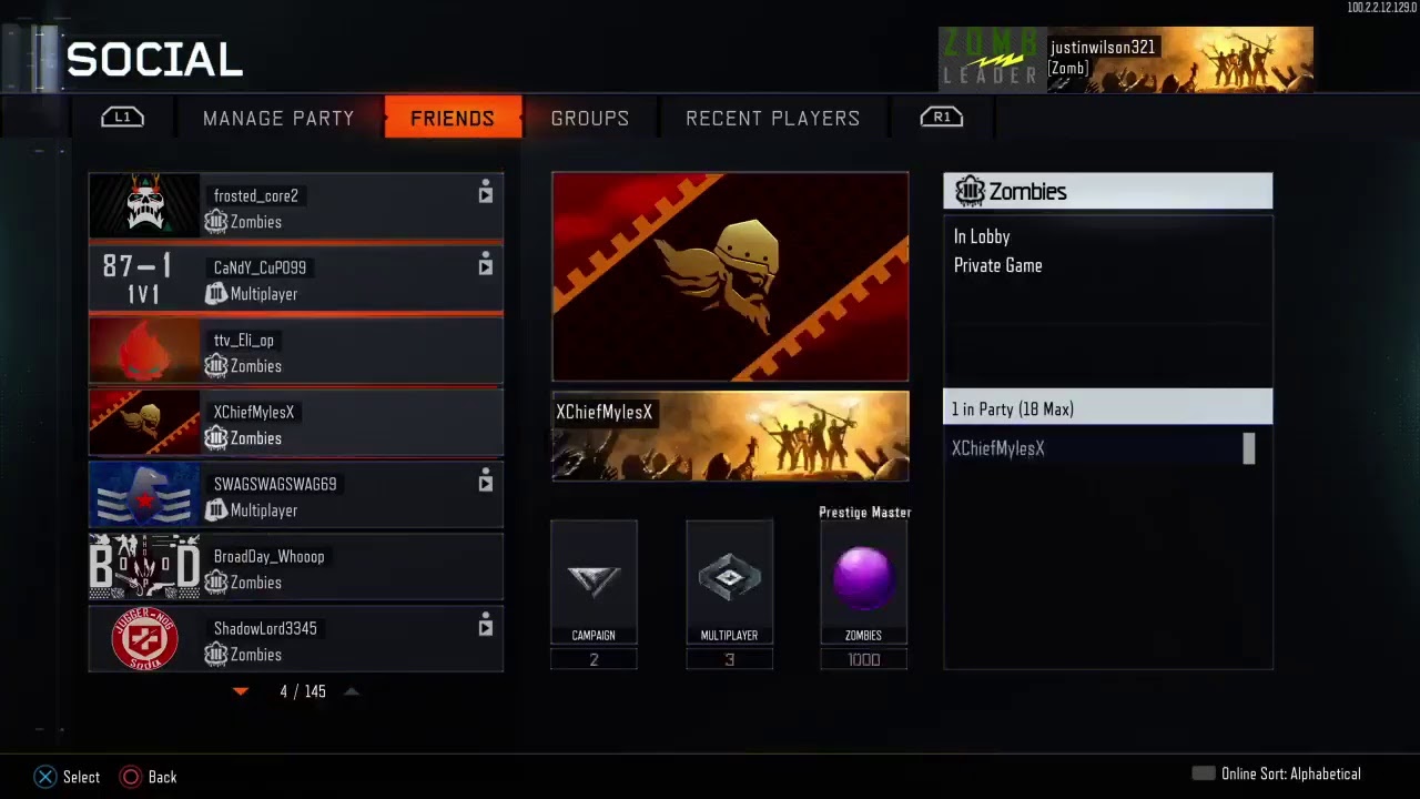 COD BO3 Zombies - Revelations Round 115 Attempt - Solo PS4 PRO ...