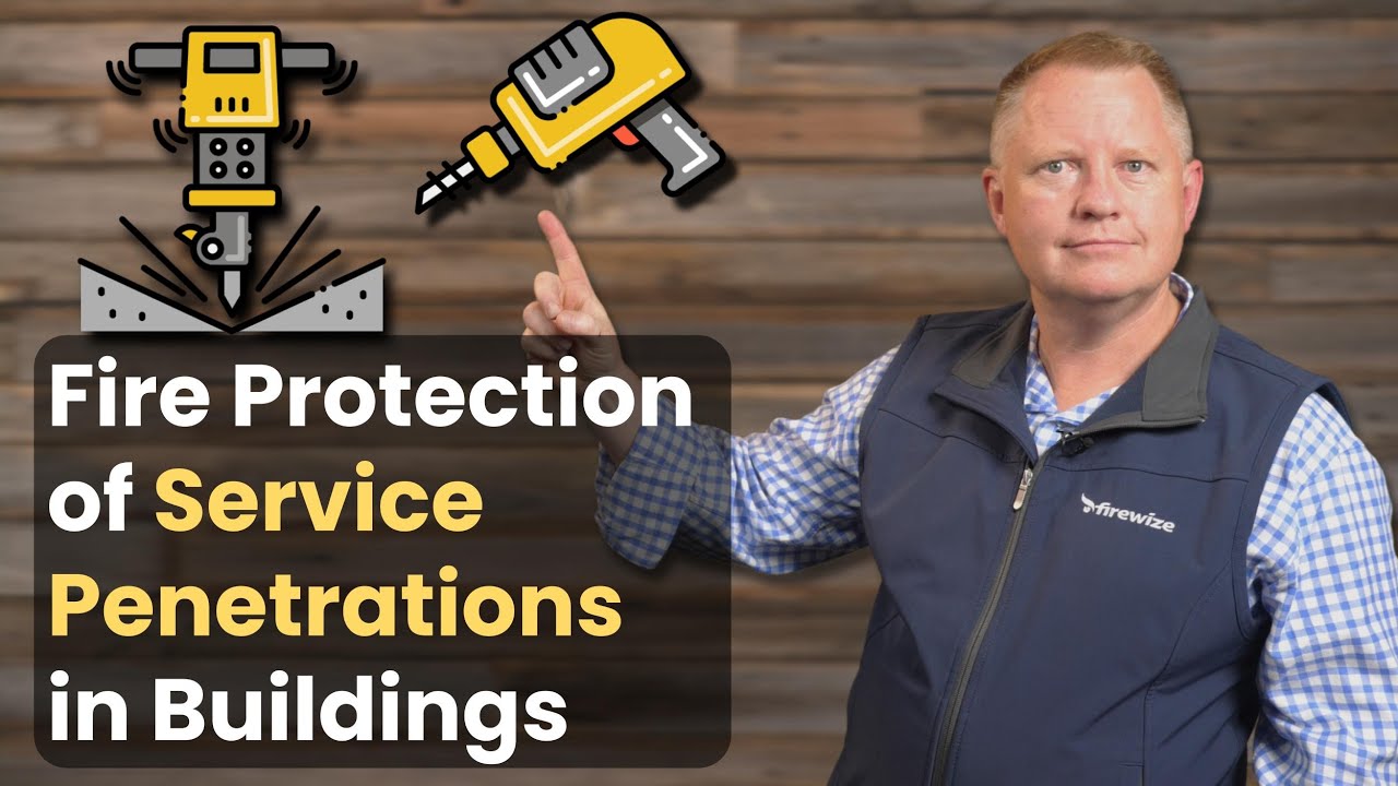 Fire Protection of Service Penetrations in Buildings - YouTube
