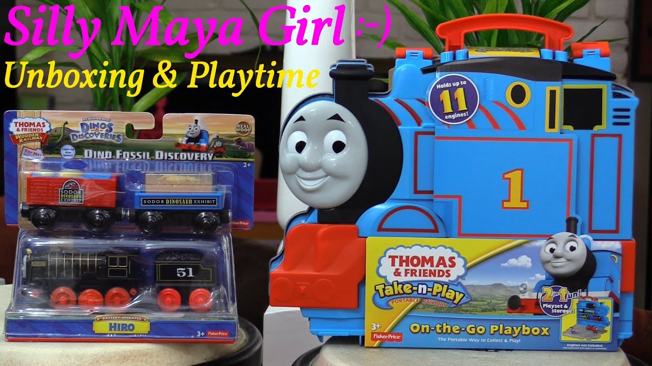 Thomas & Friends Train Collection: Battery Operated HIRO Wooden Railway ...
