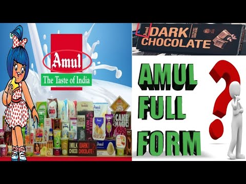 AMUL Full Form ! Yes It is..#Amul - YouTube