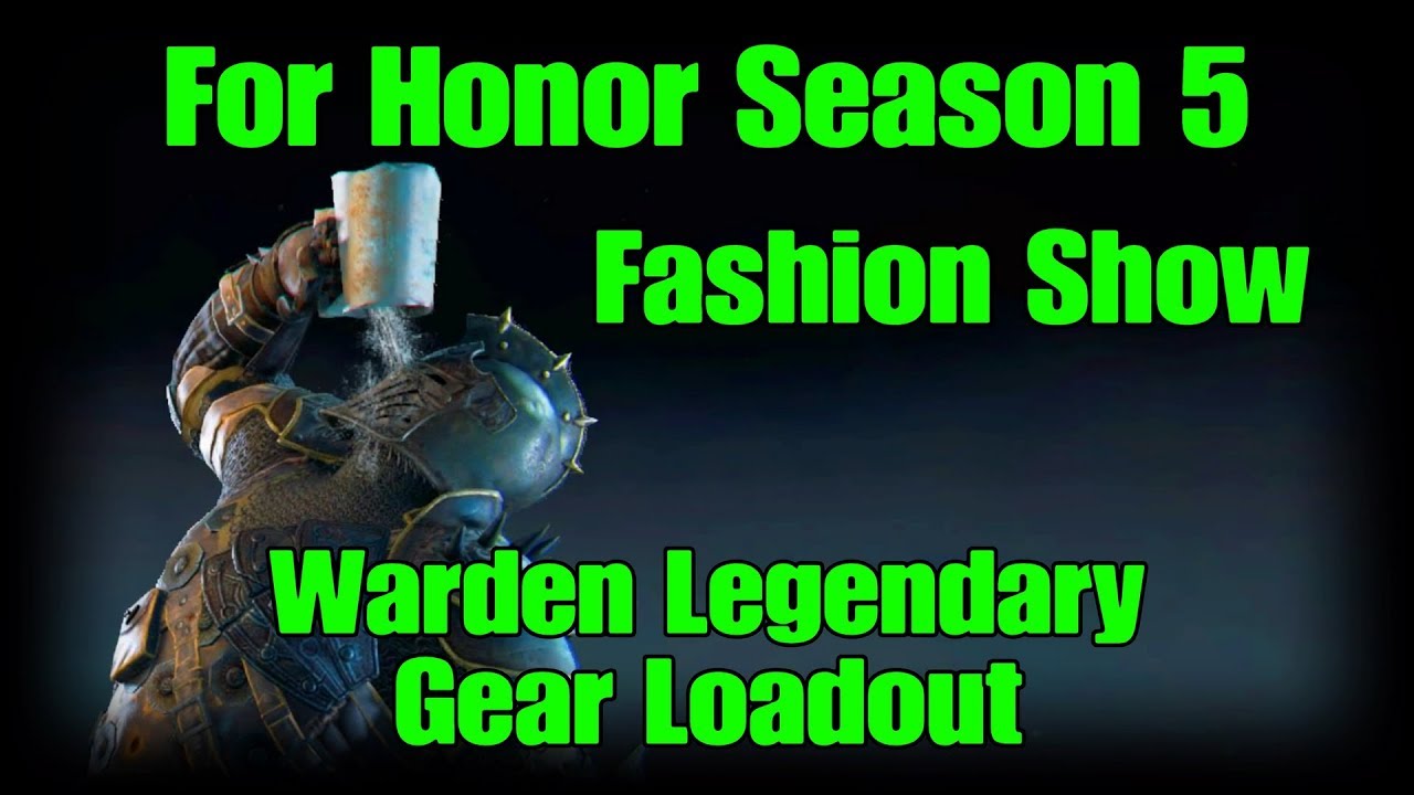 For Honor Warden Legendary Gear Loadout and Customization - Season 5 ...