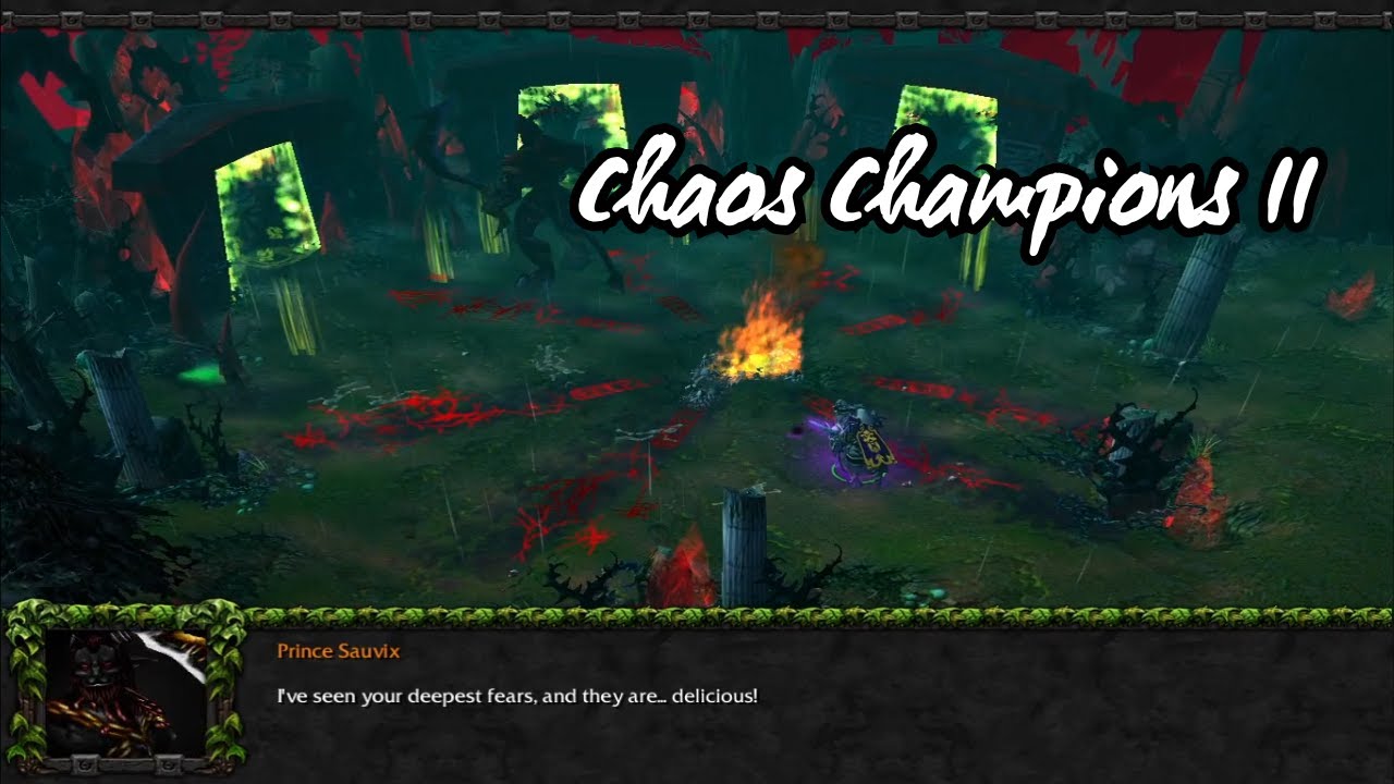 WC3 - Chaos Champions II Playthrough - YouTube