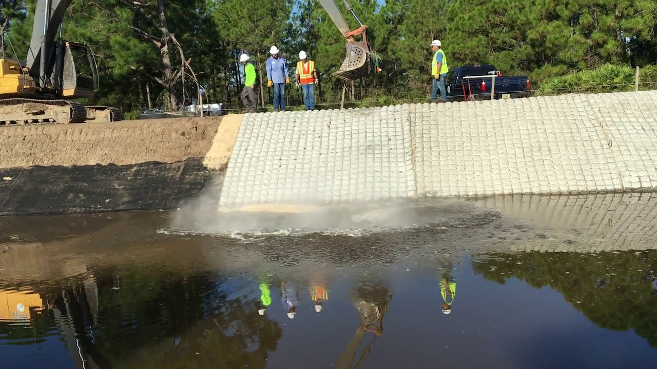 Canal Slope Stabilization in Florida Using Permanent Erosion Control ...
