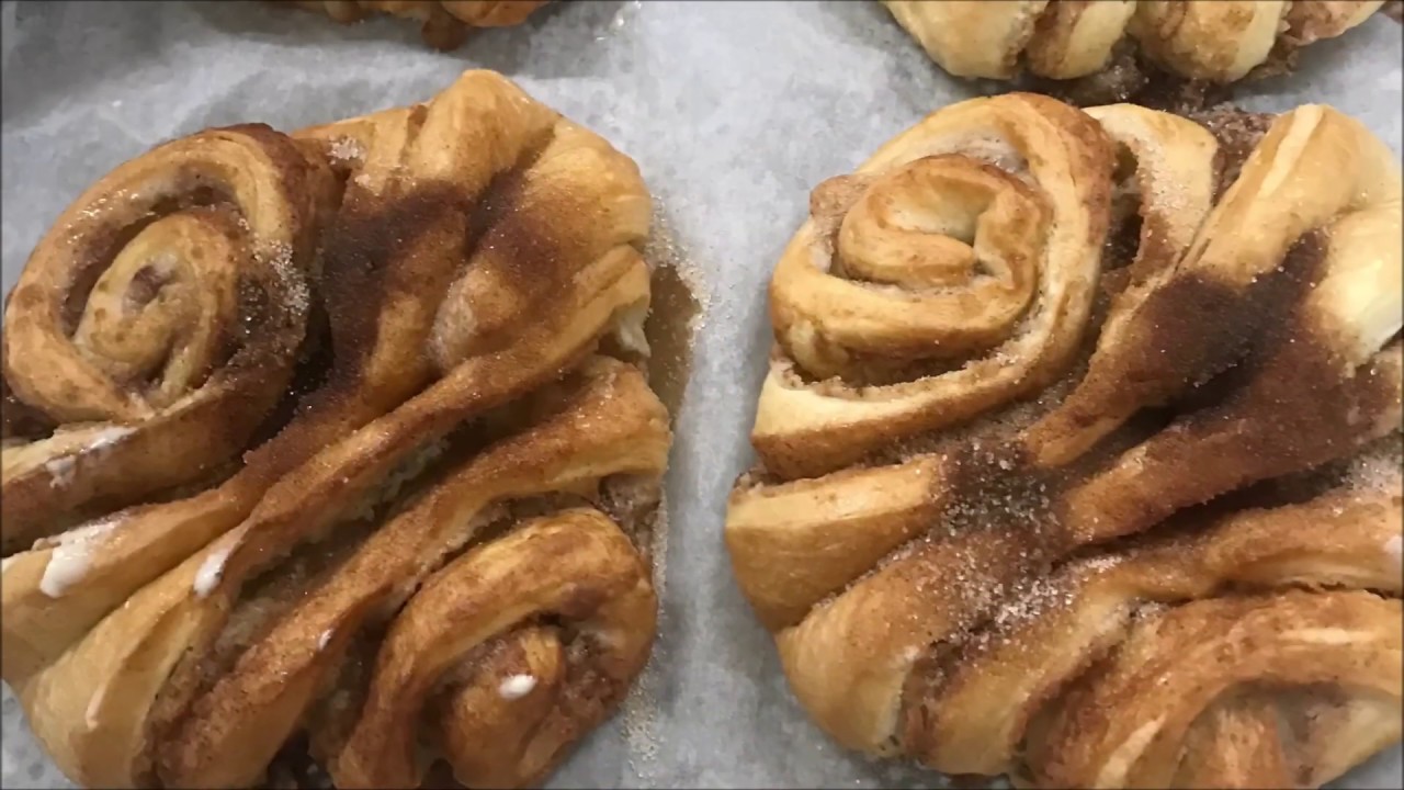 RONDO - Pressed snails with cinnamon filling on Polyline - YouTube