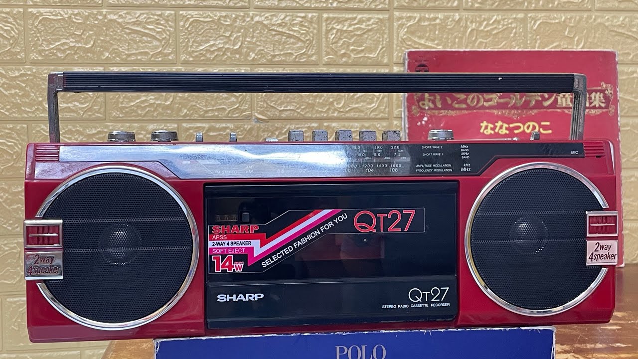 Sharp QT27 -Gia 1tr5-liên hệ Thuỳ Audio Sài Gòn 0945019268 - YouTube