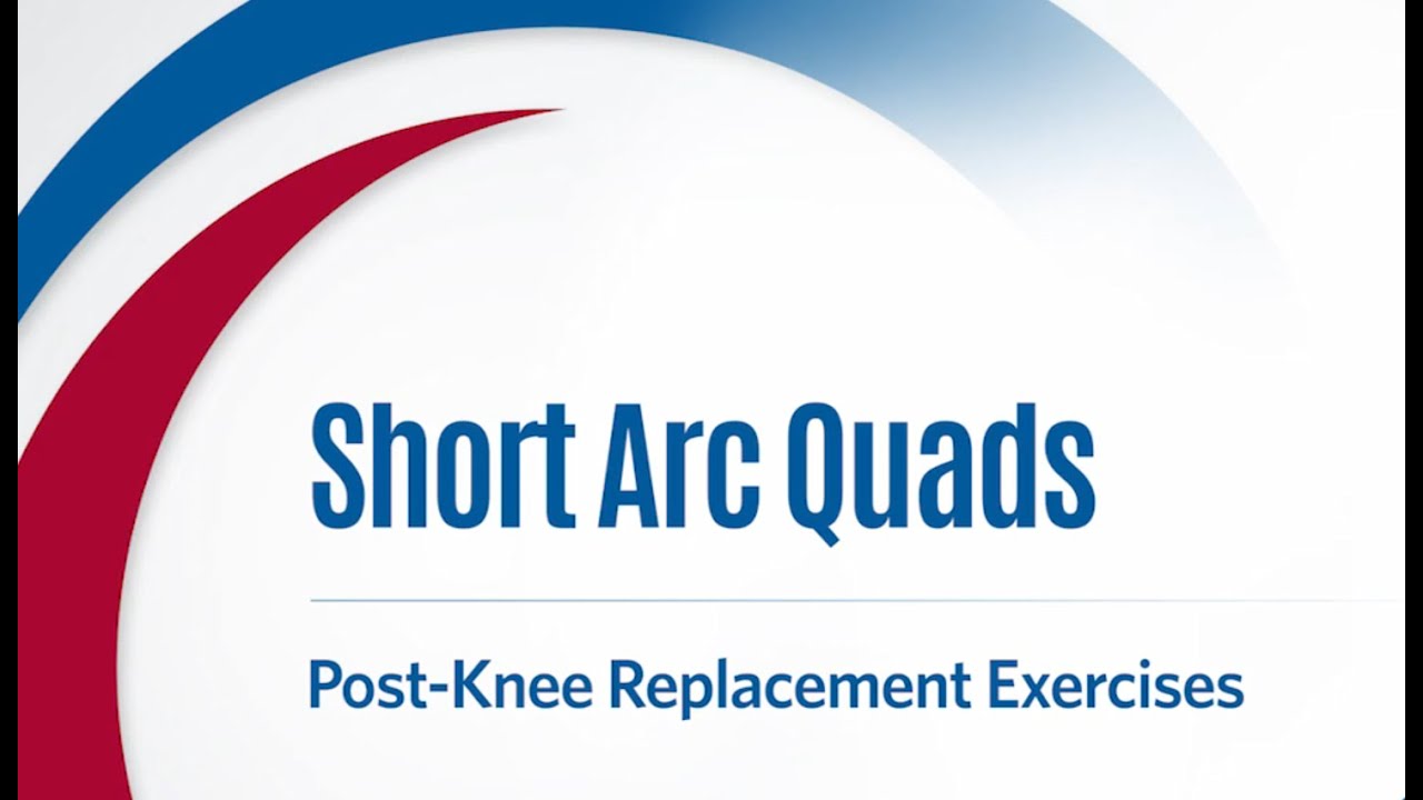 Physical Therapy - Short Arc Quads - YouTube