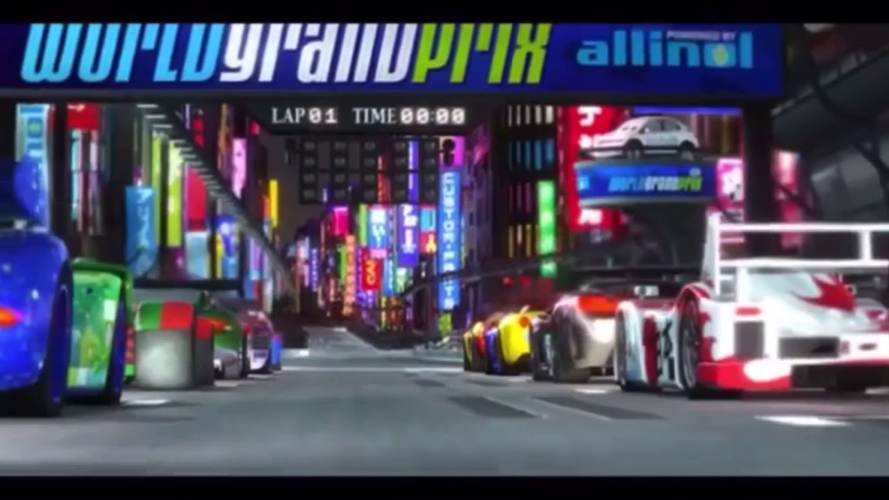 Cars 2 Tokyo Race Extended Deleted Scene - YouTube