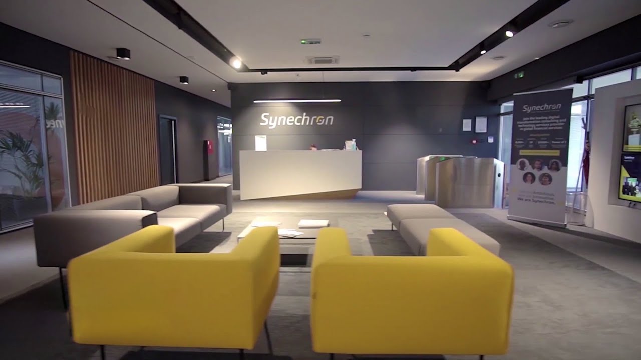 Synechron Novi Sad Offices Walkthrough - YouTube
