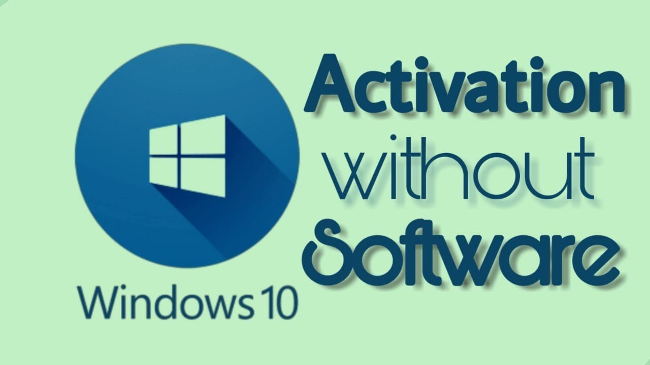 Windows 10 Activation Without Software | Tutorial 2020 - YouTube