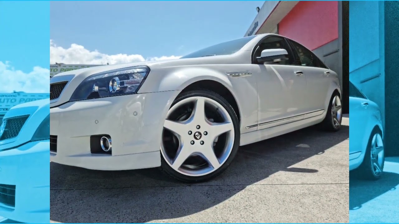 Clubie Wheels on a Holden Caprice - YouTube