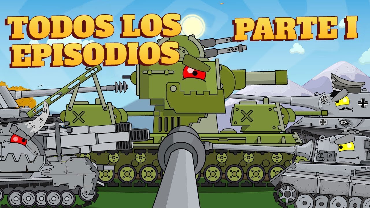 Todos los episodios KV-6 Parte 1 - Dibujos animados sobre tanques - YouTube