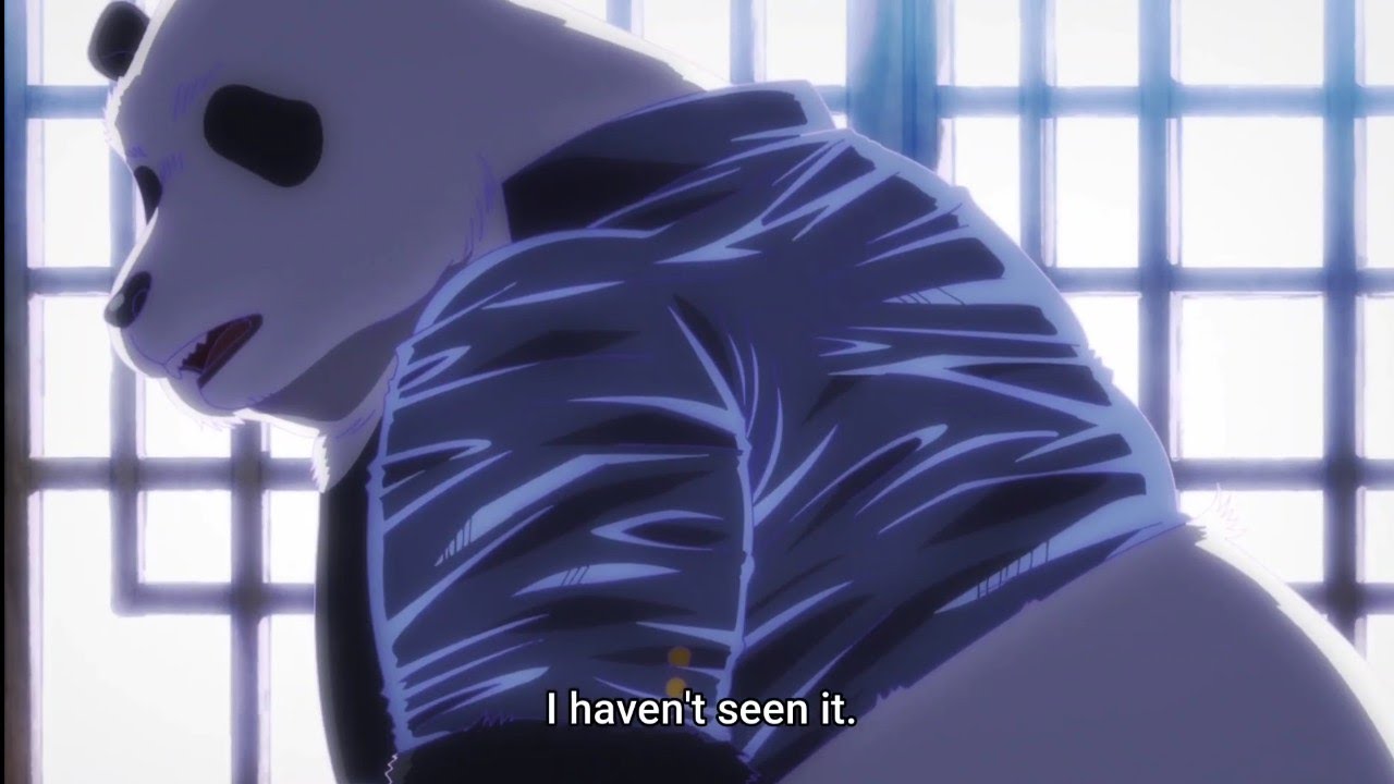 panda senpai wears nobara's shirt... Jujutsu kaisen funny moments - YouTube