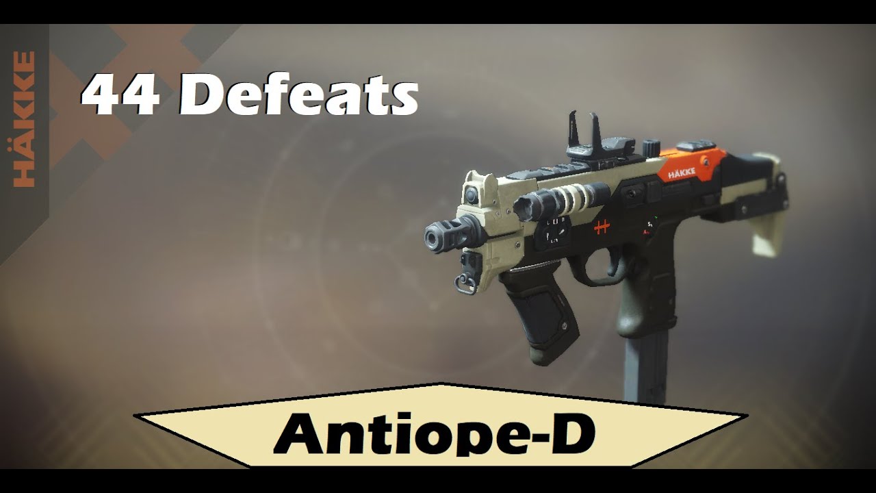 Destiny 2 - Antiope-D Is Amazing!! ft. Beloved / Black Talon (44 ...