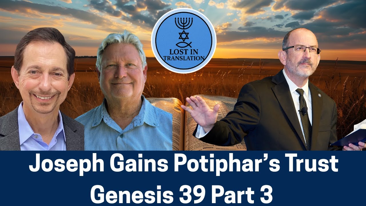 Joseph Gains Potiphar’s Trust in Genesis 39 Part 3 | Dr. Baruch Korman ...